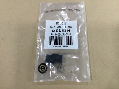 Belkin R6D011 Cat 5 Keystone Jack #07D53TK | eBay