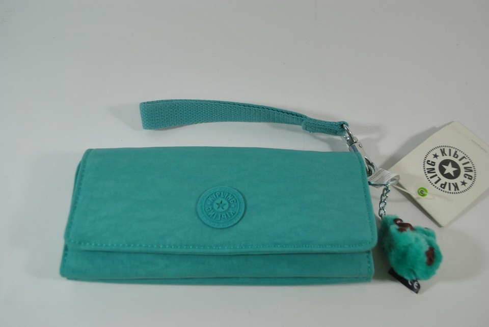 New With Tag Kipling RUBI Large Wallet / Wristlet with Furry Monkey | eBay