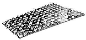 LAND ROVER DEFENDER UP TO 2006 HD 3MM CHEQUER PLATE BONNET PROTECTOR ...