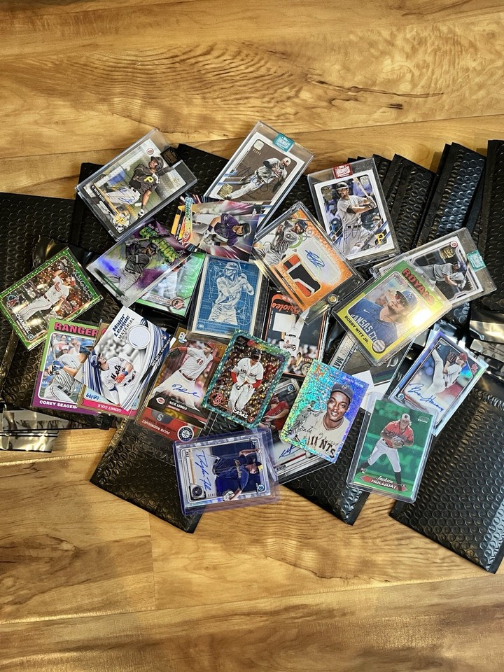 MLB Mystery Hot Pack Rookies, Autos, Refractors, Parallels, And More ...