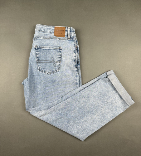 DENIZEN Levis Women's Boyfriend Cuffed Jeans Blue Size 12 - W31 | eBay UK