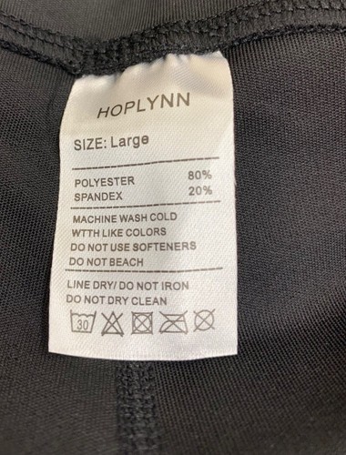 HOPLYNN 3 x Pairs High Waisted Fitness Tummy Control Leggings Size M ...