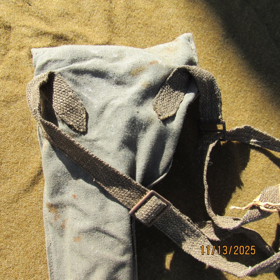 ORIGINAL WW2 GERMAN MINE FIELD MARKER SET W/ 8 SKULL FLAGS & Yellow ...