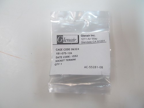 Glenair 181-075-126 Multi Mode Socket Termini for Mighty Mouse Fiber ...