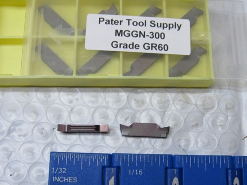 MGGN-300 CARBIDE GROOVING/CUT-OFF INSERTS (10 PCS) GRADE GR60 | eBay