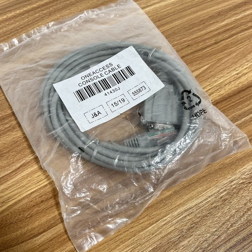 Oneaccess Console Cable 41430J RJ45 - DB9 Serial Pinout Listed In ...