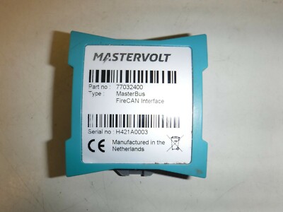 MASTERVOLT #77032400 MASTERBUS FIRECAN INTERFACE LIKE NEW | eBay