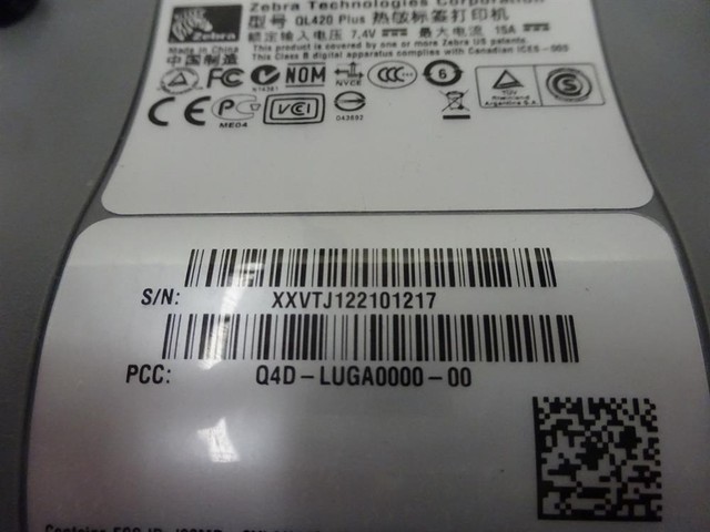 Zebra Ql420 Plus Wireless Thermal Mobile Label Printer for sale online ...