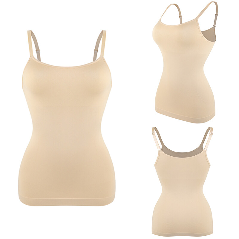 Women Compression Cami Vest Shaper Firm Tummy Control Camisole Tank Top ...