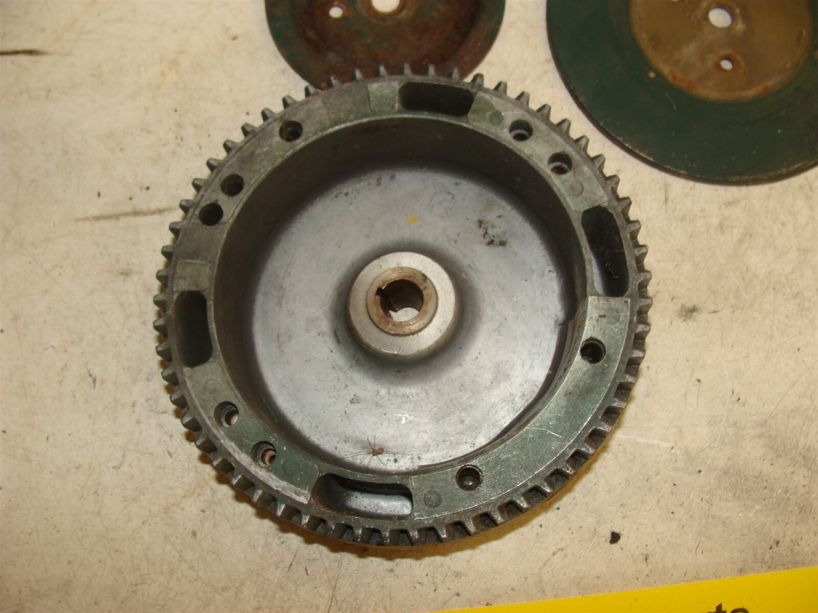 1957 Sears outboard motor 571 Elgin 7.5hp flywheel magneto magnet | eBay