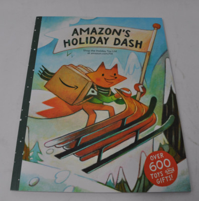 Amazon's Holiday Dash Toy List Gift Book Catalog Activities Stickers ...