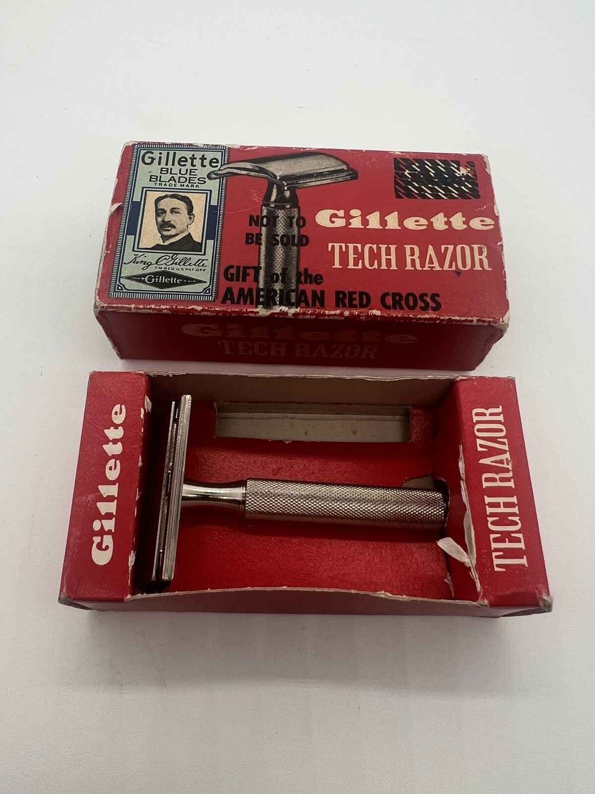 VINTAGE GILLETTE TECH RAZOR | eBay