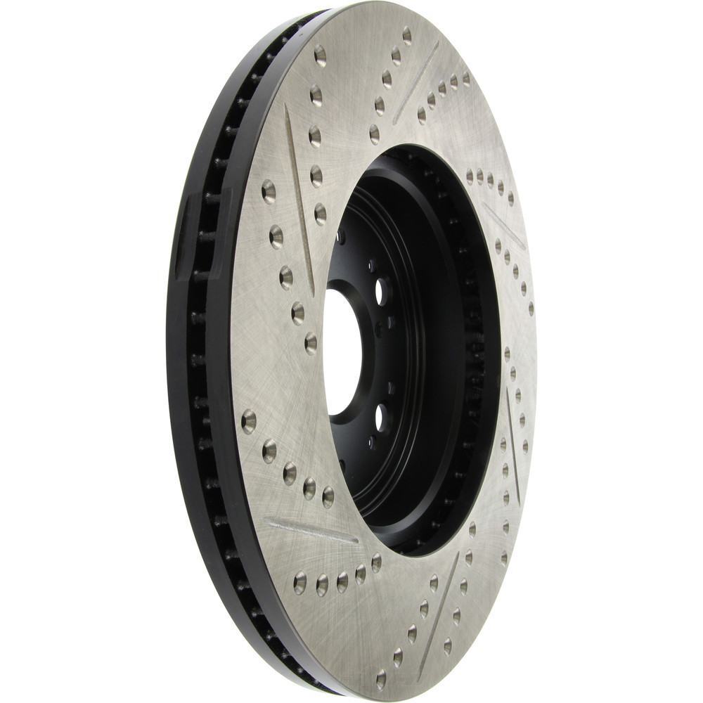 Disc Brake Rotor-High Performance Drilled And Slotted fits 95-00 Lexus ...