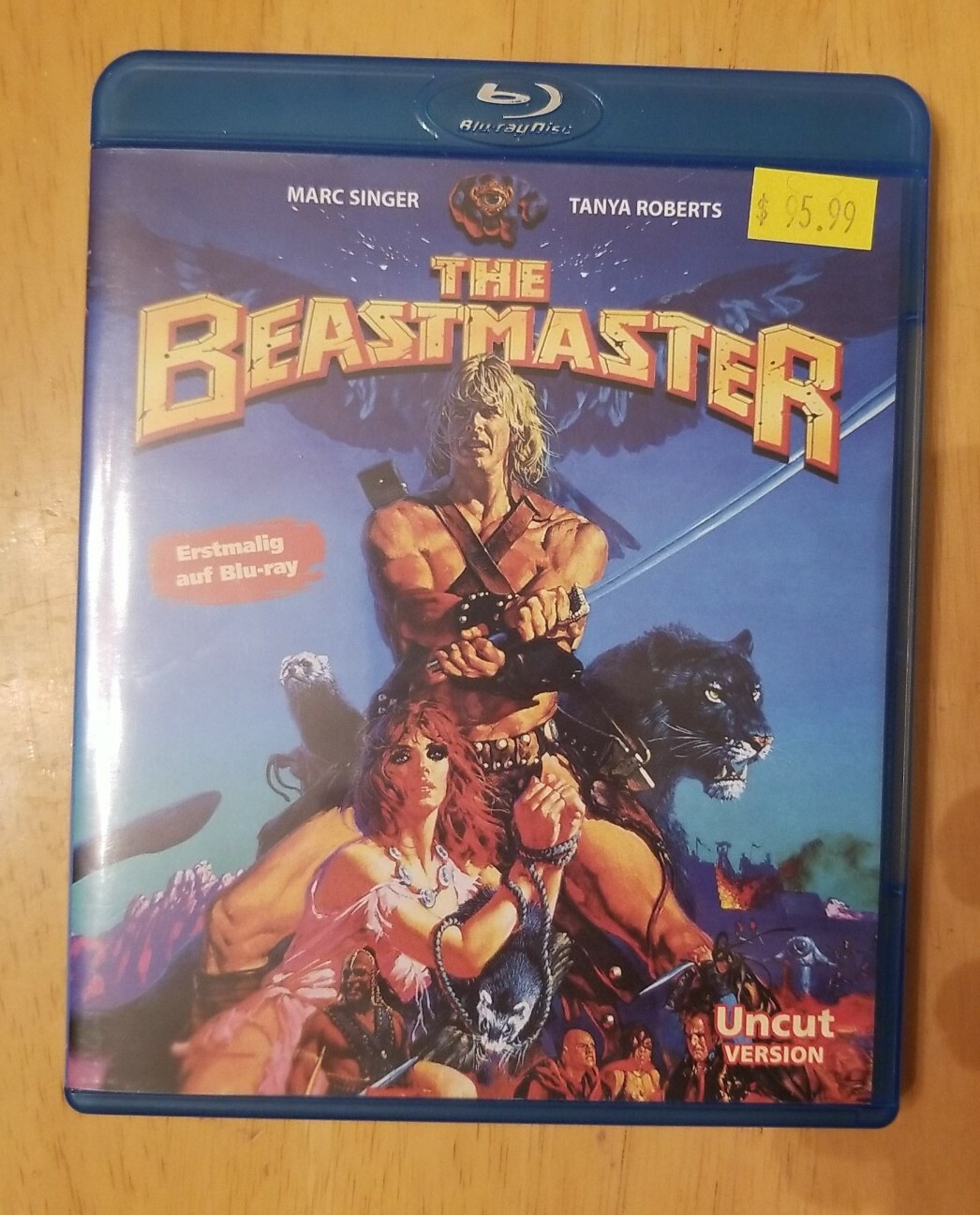 The Beastmaster Blu Ray Marc Singer Tanya Roberts German IMPORT All ...