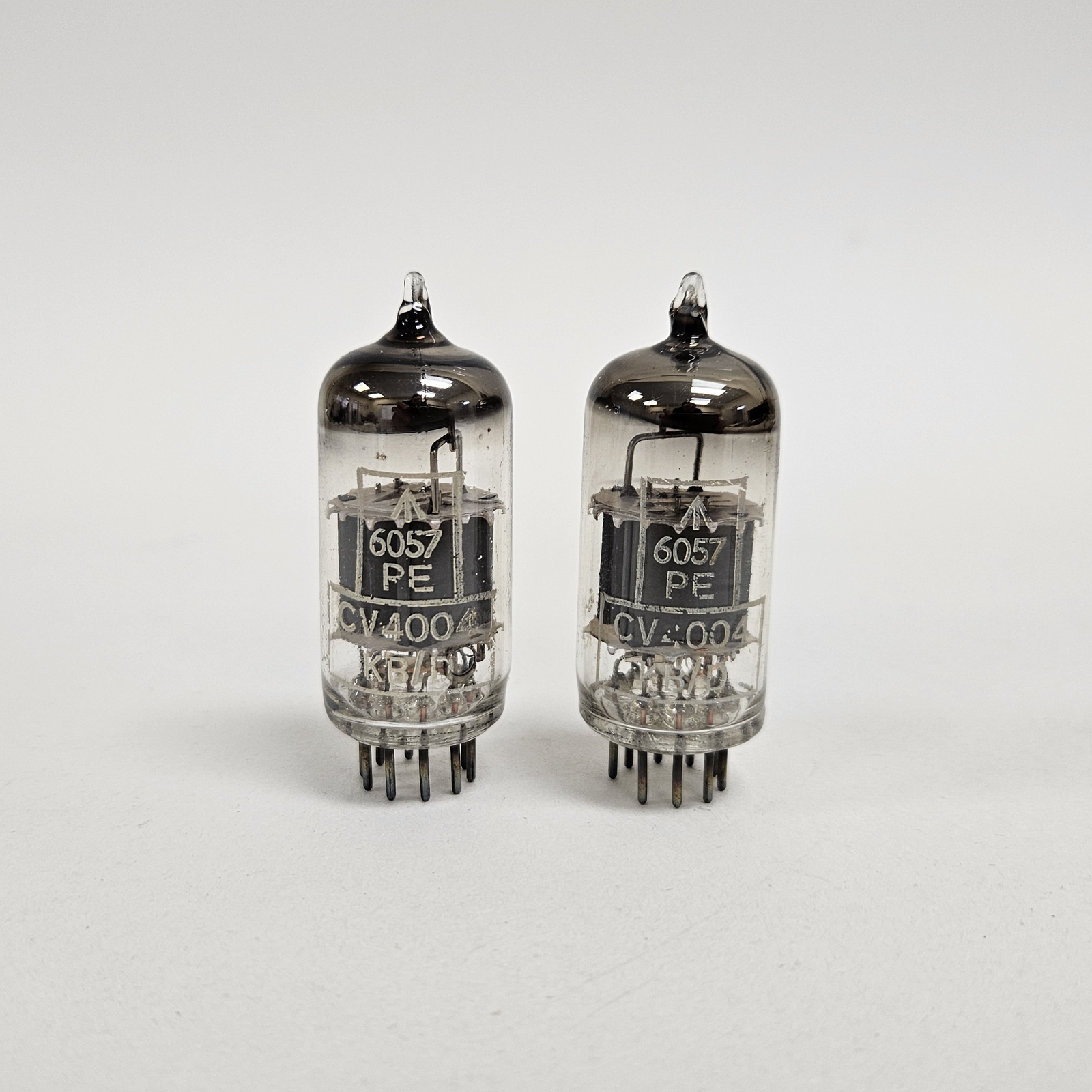 M8137 CV4004 MULLARD 'SHARK TOOTH' NOS MATCHED PAIR VALVE TUBE (LC93 ...