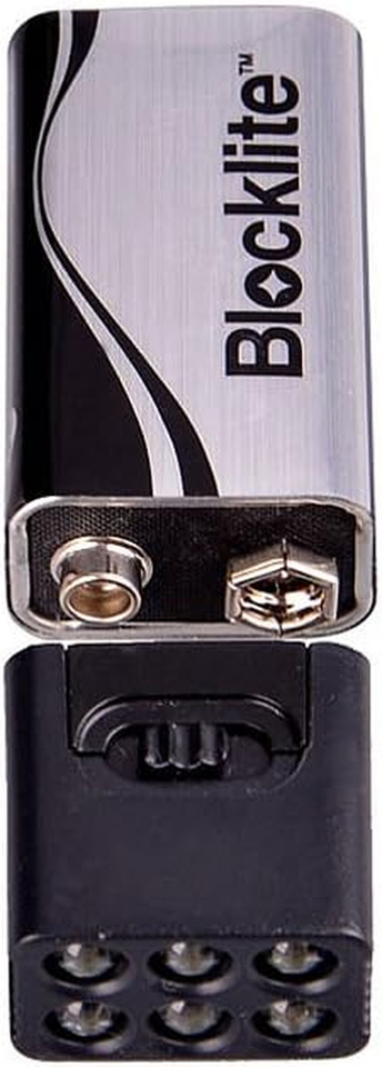 LED Flashlight Mini Flashlight Light Including 9 Volt Battery ...