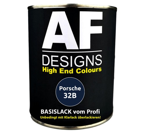 1L Basislack Porsche 32B Segelblau Metallic Spritzfertig Autolack | eBay.de