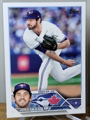 JORDAN ROMANO 2023 Topps Series One Baseball #196 Toronto Blue Jays ...