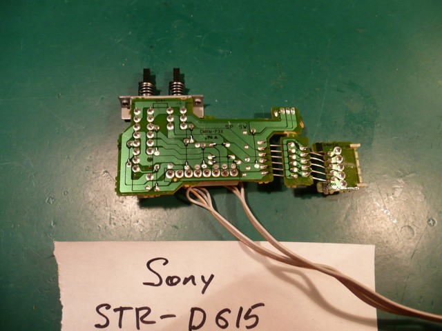 Sony STR-D615 Amplifier Switch Button Board CMKS-P3X 1-651-899-11 for ...