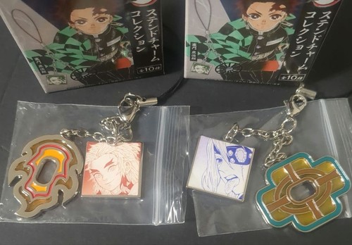 New DEMON SLAYER stained charm collection Uzui Tengen RENGOKUKyojuro | eBay