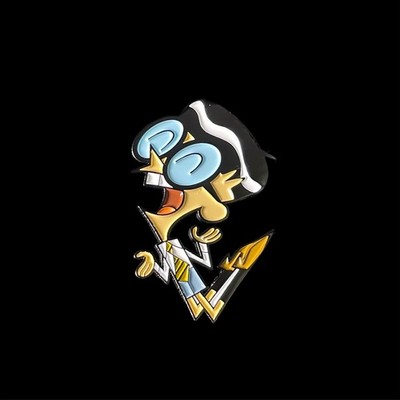 Headgear Classics Cartoon Network Dexter's Laboratory Mandark Enamel ...