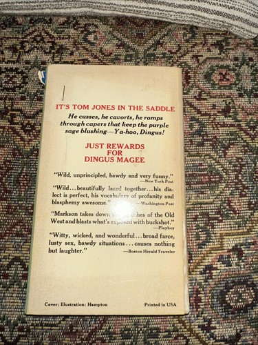 The Ballad of Dingus Magee by Markson, David With Signed Letter By ...