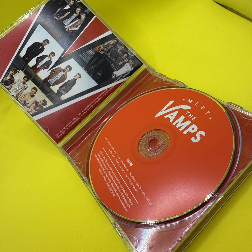 Meet The Vamps -CD Debut Album Free Fast Shipping | eBay