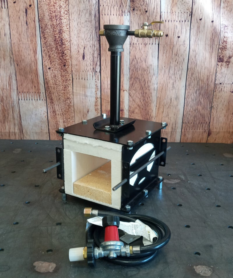 1 Burner Gas Forge Propane Blacksmith Knifemaker Farrier Personalized ...