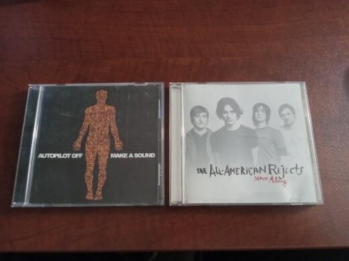 Lot of 2 CDs Autopilot Off Make a Sound & The All-American Rejects Move ...