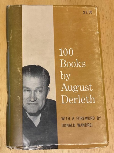 100 Books by August Derleth 1962 Arkham House 1st ed. Softcover D ...