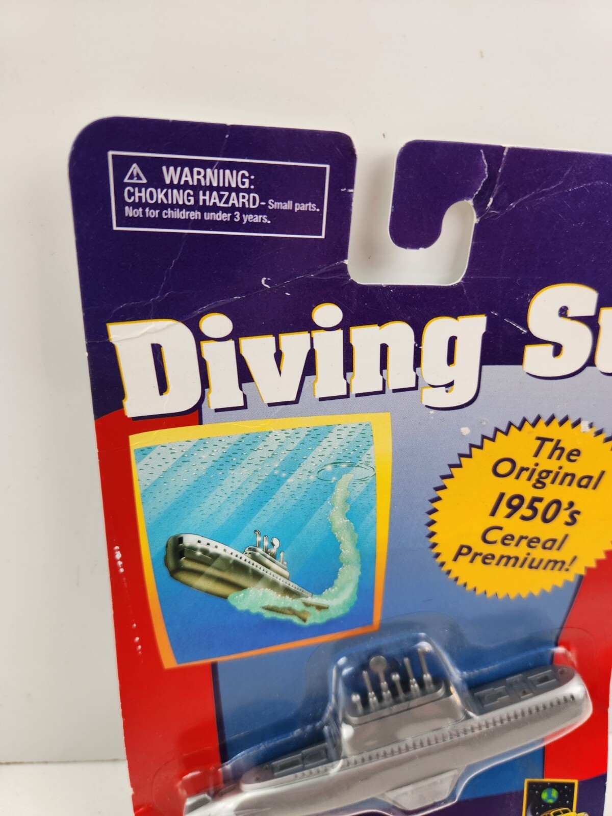 Diving Sub Toysmith 798010 Submarine 1950s Cereal Premium Toy 2002 for ...
