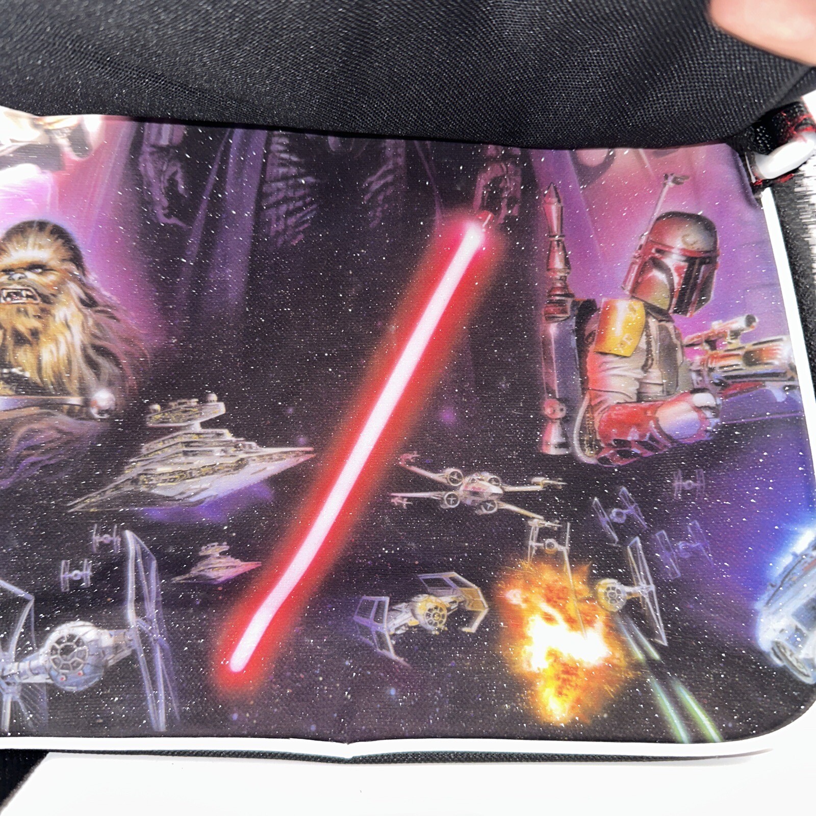 Star Wars DARTH VADER Backpack Black C3PO R2D2 Boba Fett Storm Troopers ...