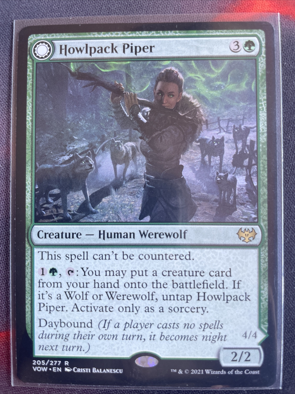 MTG+Howlpack+Piper+%2F%2F+Wildsong+Howler+Innistrad%3A+Crimson+Vow+205 ...