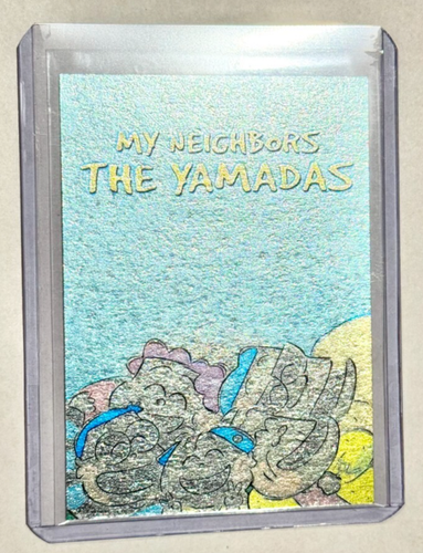 My Neighbors The Yamadas Platinum Artist Signed "Studio Ghibli" Trading ...