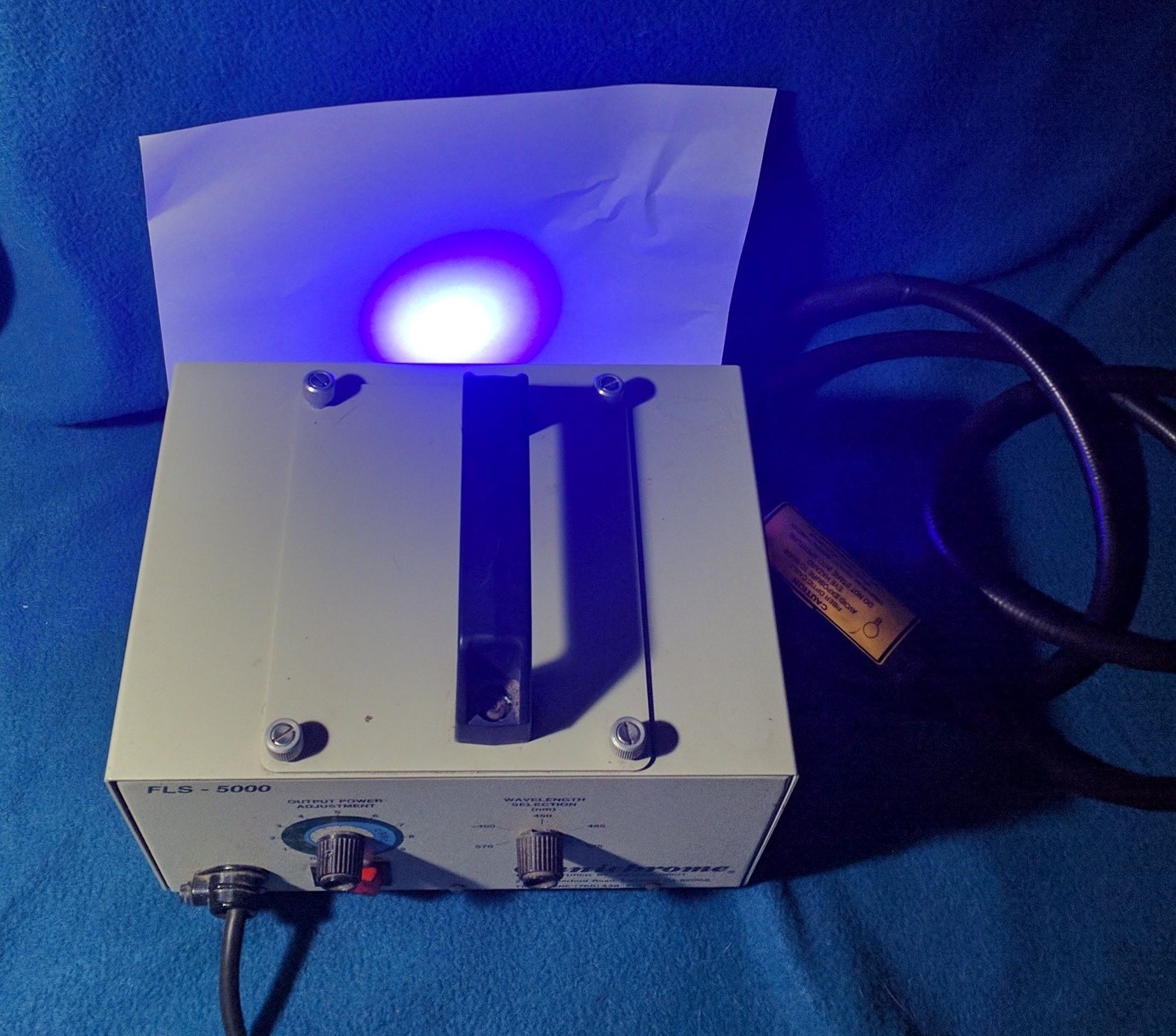 Omnichrome FLS 5000 Forensic Light Source Alternative Light Source | eBay