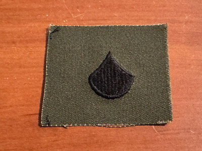Vintage U. S. Army SP4 (E-4) Subdued Rank Patch | eBay