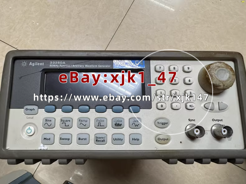 1 PCS Agilent / Keysight 33250A 80 MHz Function/Arbitrary Waveform ...