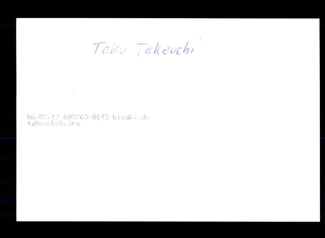 Taku Takeuchi Japan Foto Original Signiert Skispringen+A 176867 | eBay