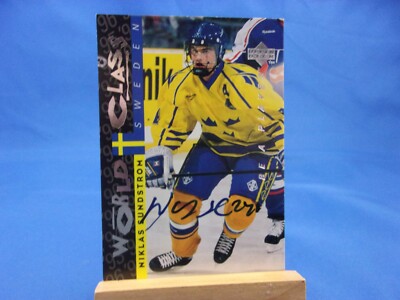 Be A Player 95-96 1995 1996 Autograph Auto Niklas Sundstrom S177 | eBay