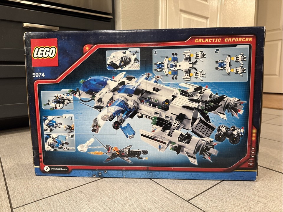 LEGO Space Police Galactic Enforcer (5974) NISB RETIRED RARE ...