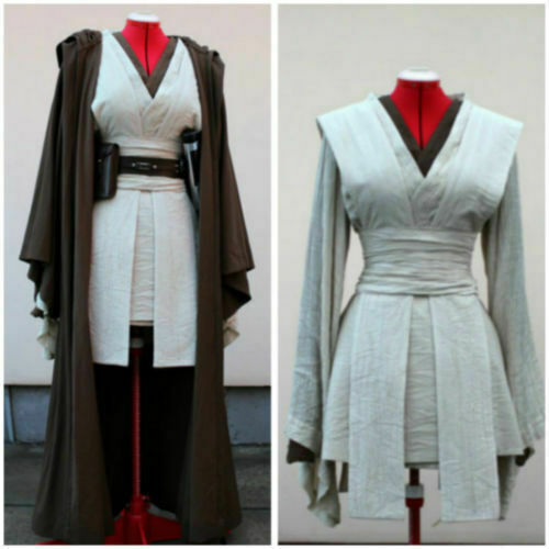 Star Wars cosplay female Jedi apprentice dress uniform suit custom& | eBay