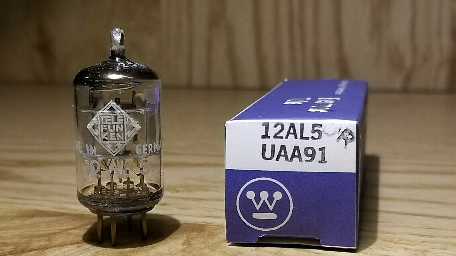 One (1) TELEFUNKEN 12AL5 UAA91 Vacuum Tube NOS Bulk-Pack Tested 100% | eBay