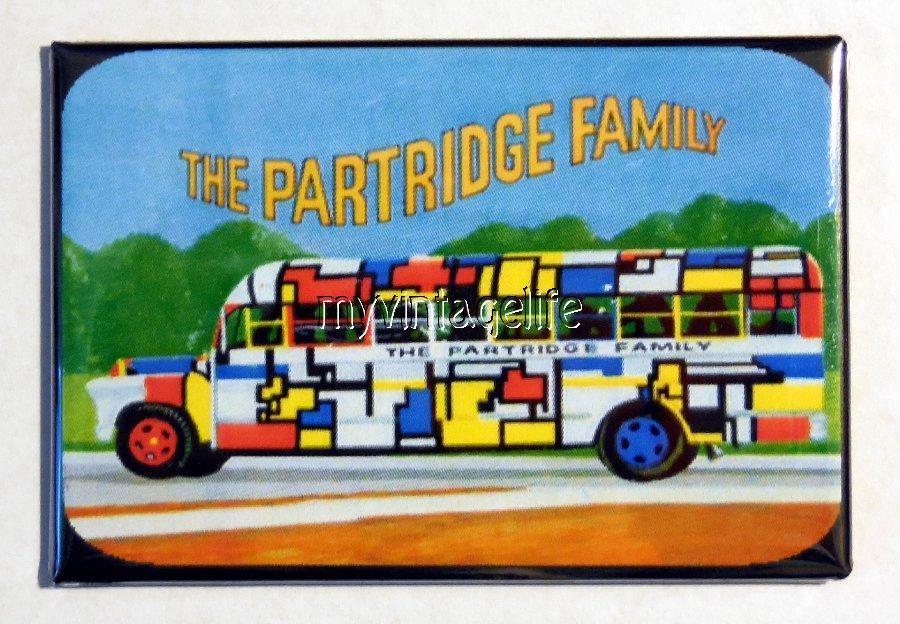 Vintage THE PARTRIDGE FAMILY Lunchbox 2" x 3" Fridge MAGNET Art | eBay