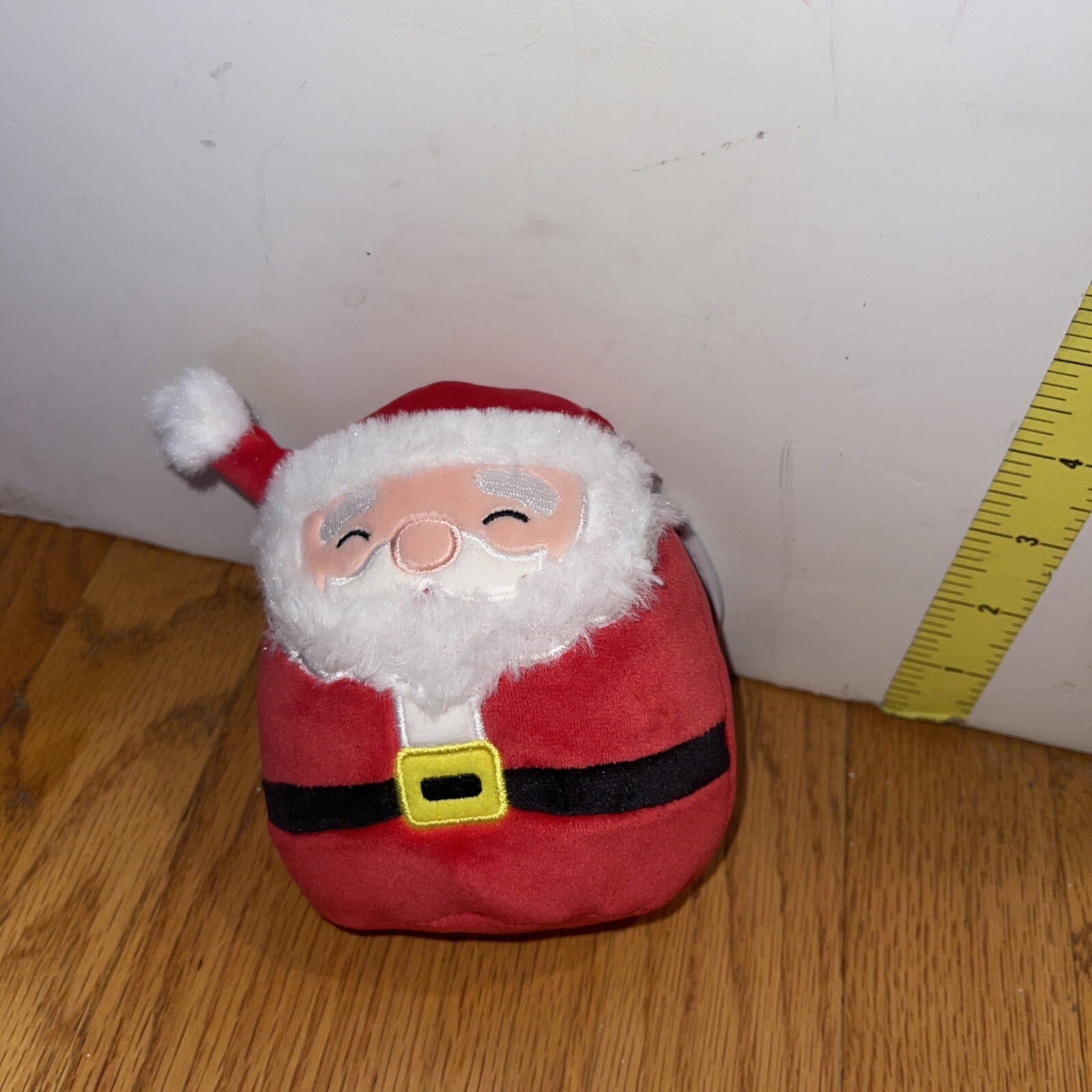 Kellytoy Squishmallow 4.5” Nick the Santa w/Christmas Suit New with Tag ...