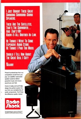 Radio Shack Vintage Print Ad 1993 | eBay