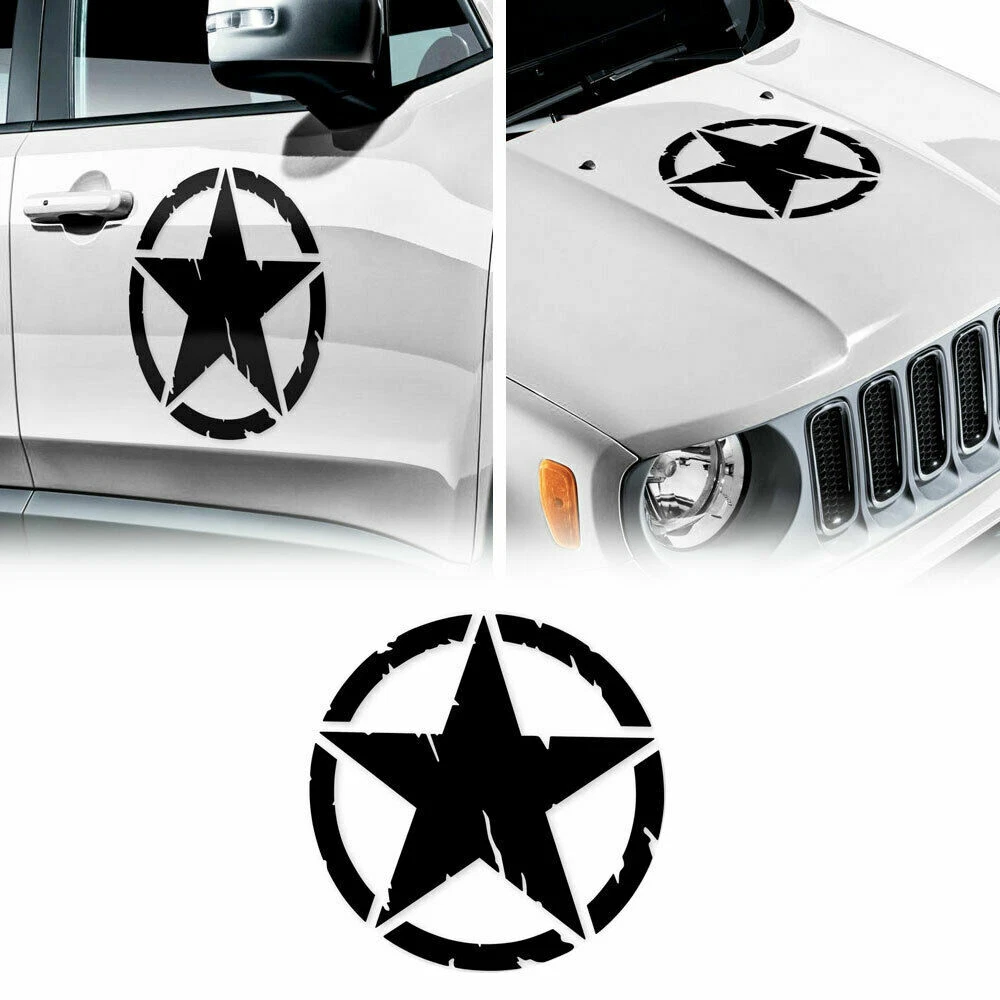 Military Star Stickers