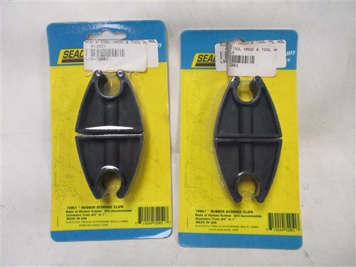 SEACHOICE RUBBER STORAGE CLIPS PAIR (2) 72051 MARINE BOAT | eBay