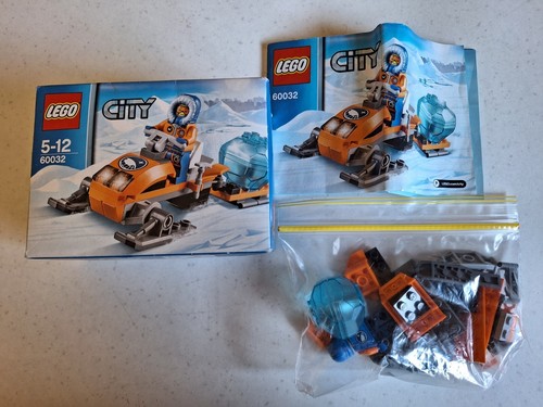 LEGO City Arctic Explorers Set 60032 Snowmobile Near COMPLETE ...