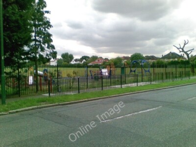 Photo 6x4 Play area, John Billam Playing Fields Kenton/TQ1788 c2011 ...