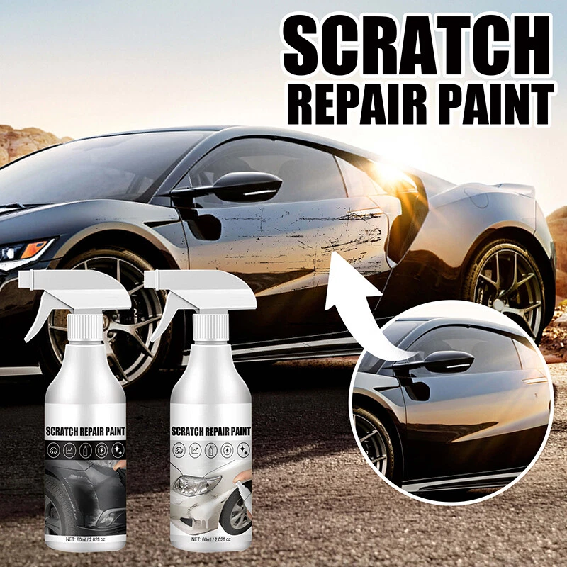 Car Scratch Repair Spray Black And White Car Scratch